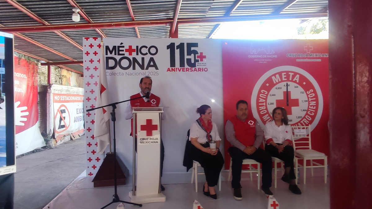 ‘Los Mochis Dona’ Cruz Roja Mexicana da banderazo a la Colecta Nacional ...