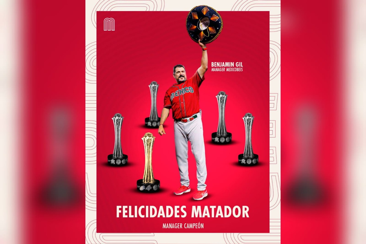 Benjamín Gil será el manager de México en el Clásico Mundial de Béisbol ...
