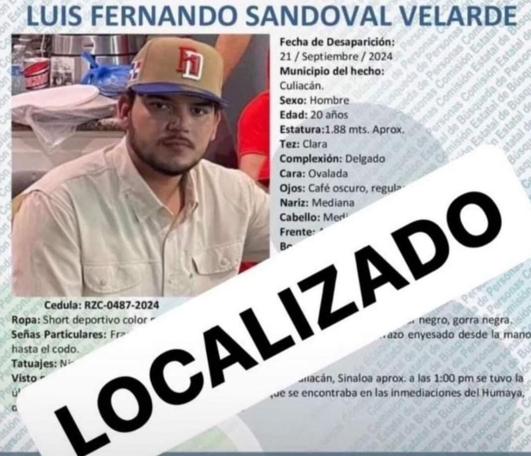 Localizan con vida al hijo de exalcalde de San Ignacio, Luis Fernando | Los Noticieristas