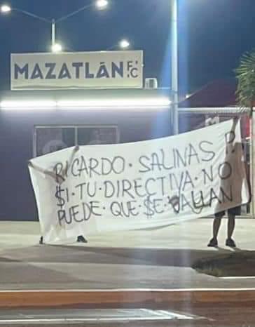 Aficionados del Mazatlán FC se manifiestan en El Encanto por malos ...