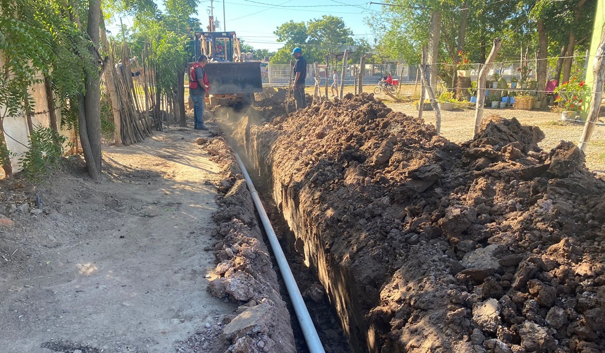 Sindicatura de Charay se beneficia con la ampliación de la red de agua potable | Los Noticieristas
