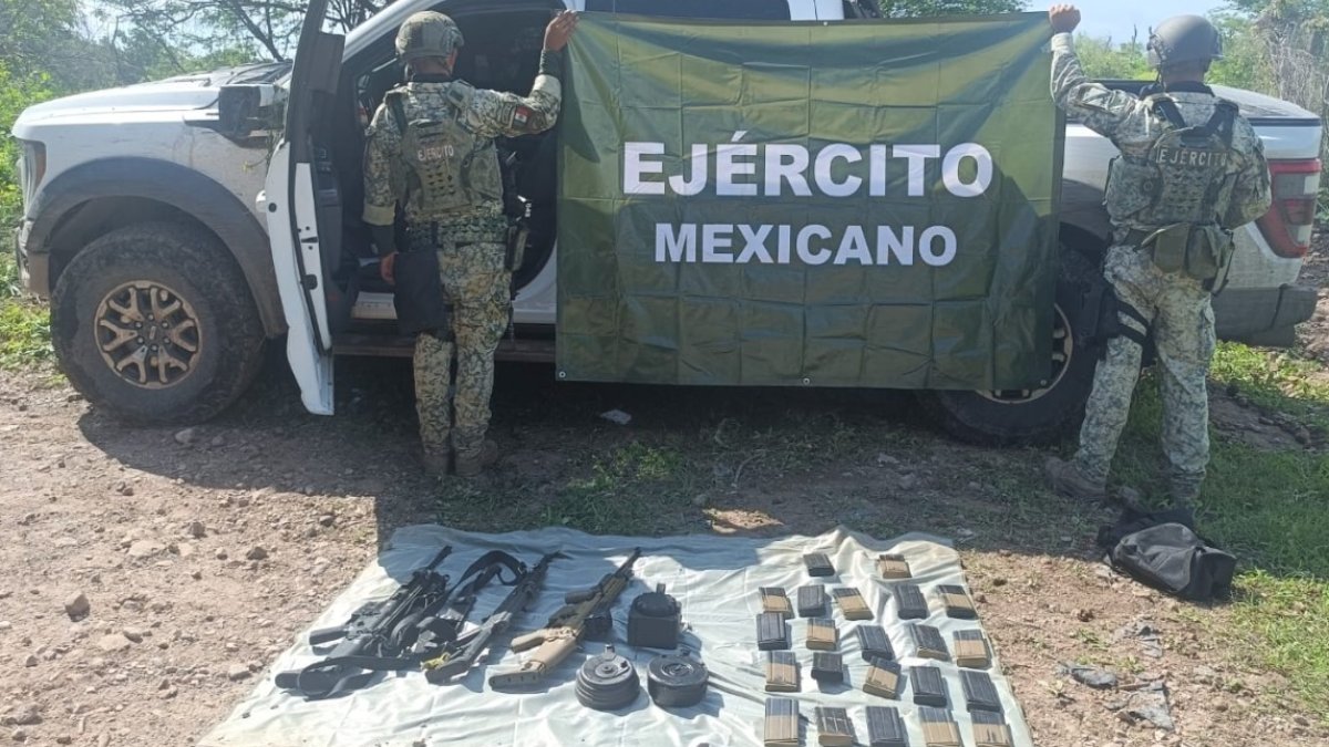 Aseguran armamento y vehículos en operativos en Elota y Rosario | Los Noticieristas
