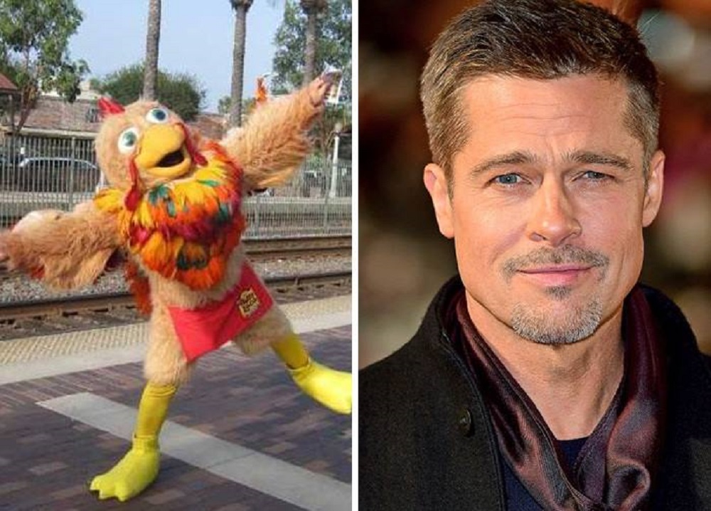 Hasta Brad Pitt trabajó en El Pollo Loco, con orgullo dice que fue ...
