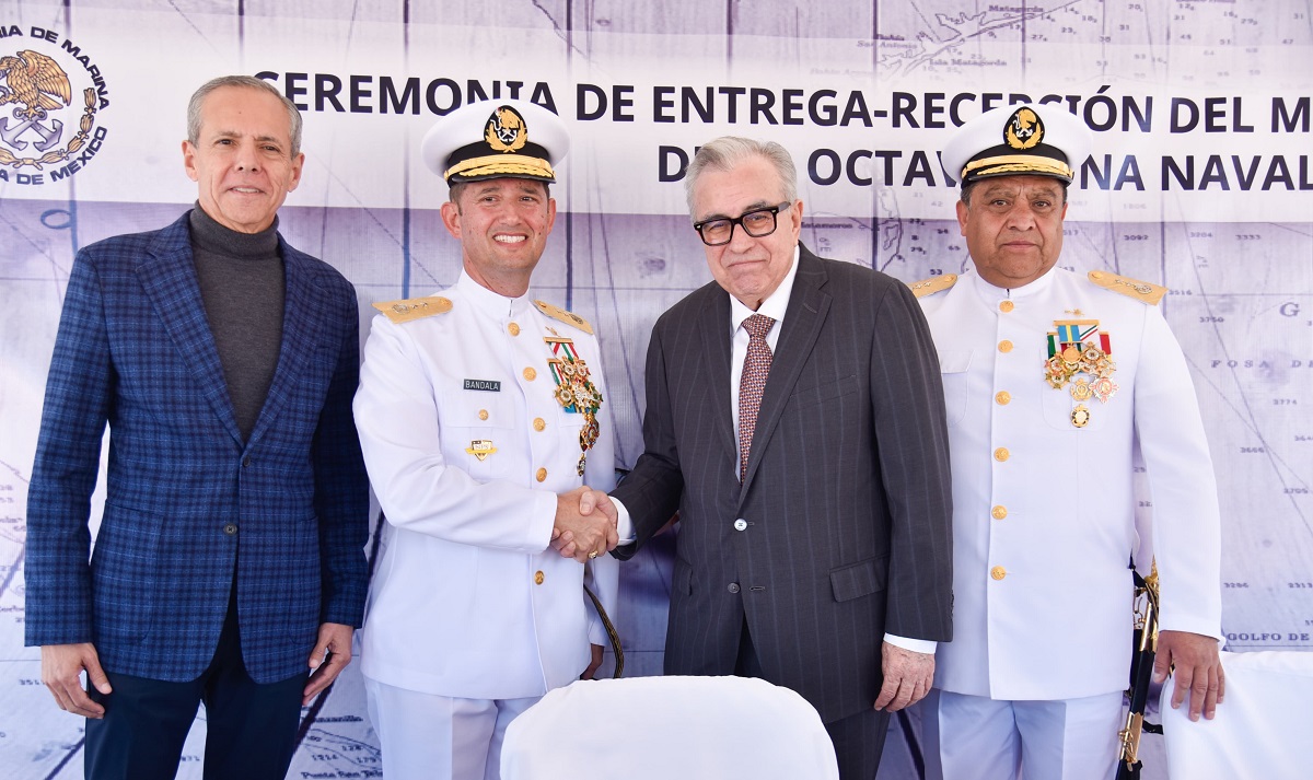 La Octava Zona Naval del Puerto de Topolobampo tiene nuevo mando: Asume ...