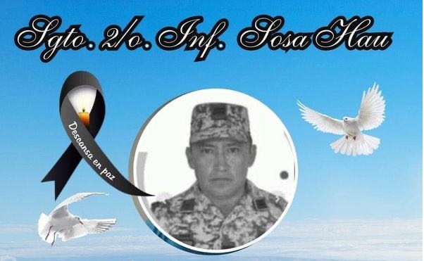 Fuerzas Armadas dan pésame a familia de César, elemento caído en ...