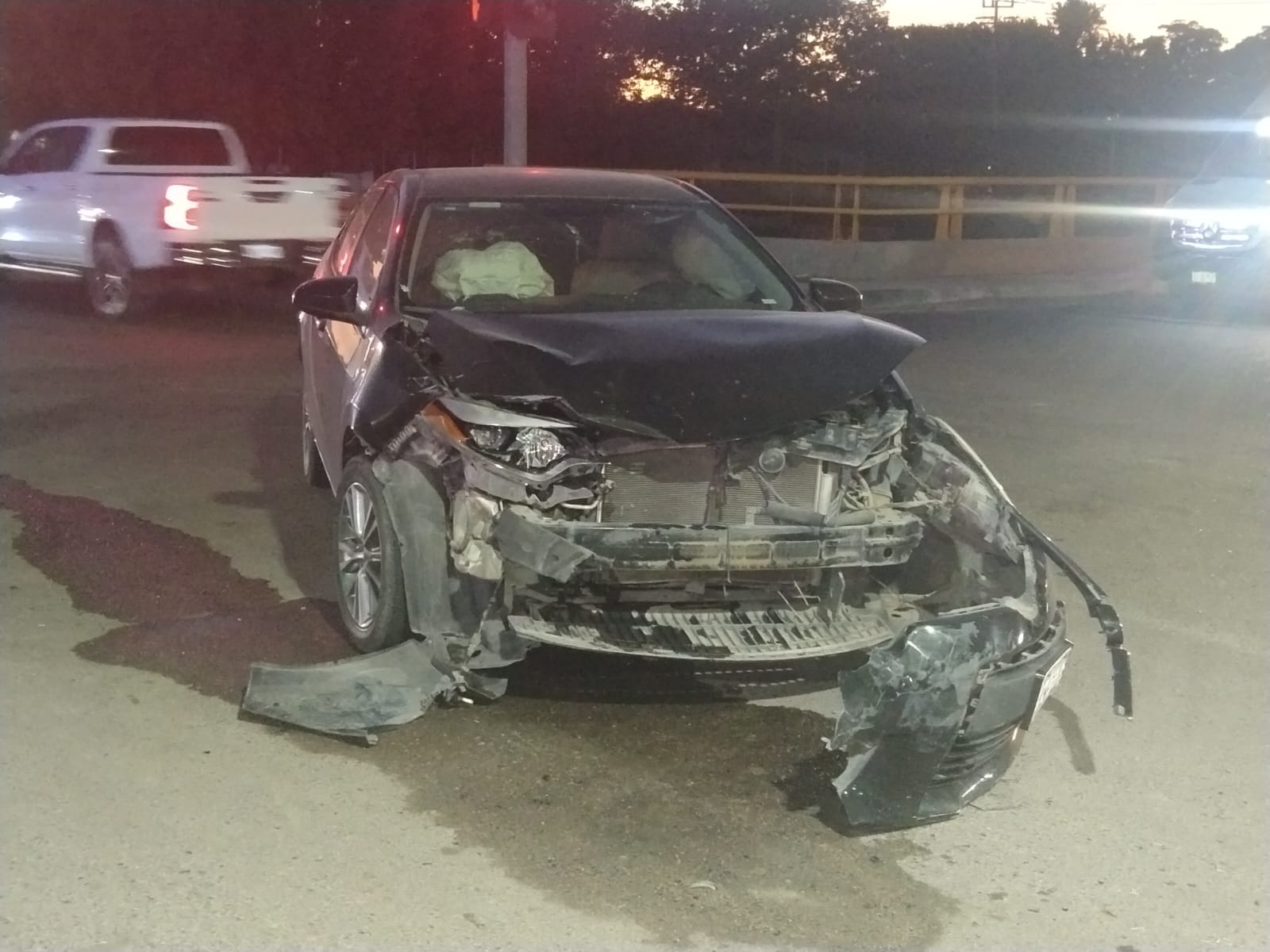 Choque sobre la México 15 y calle cero en Ruiz Cortines, Guasave deja daños materiales | Los ...