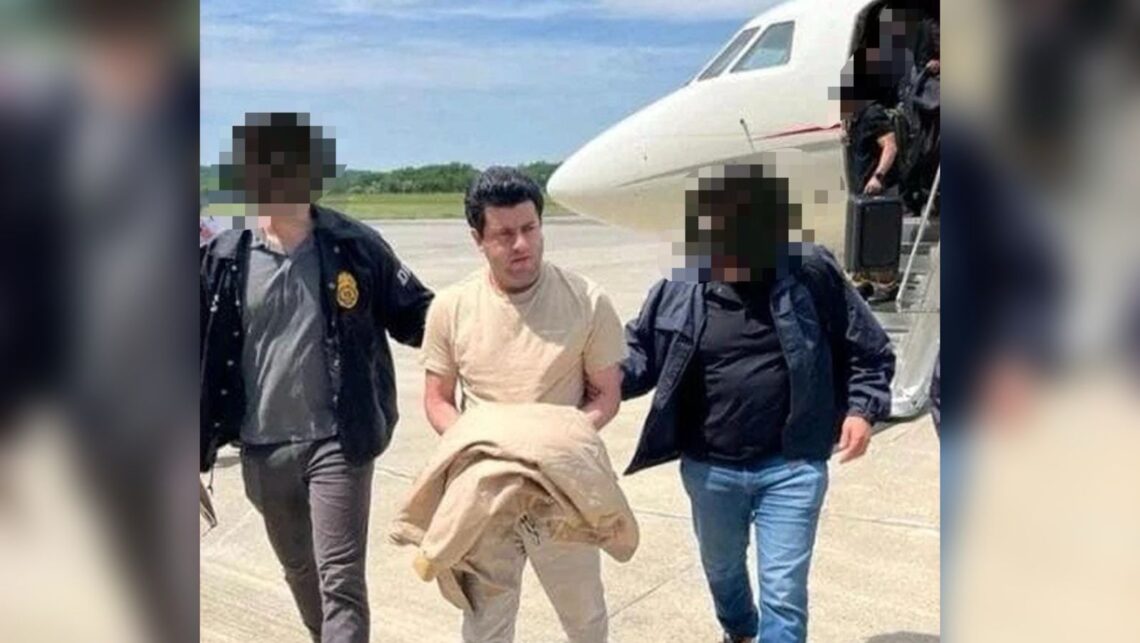 Circula presunta fotografía de 'El Nini' siendo extraditado a Estados ...