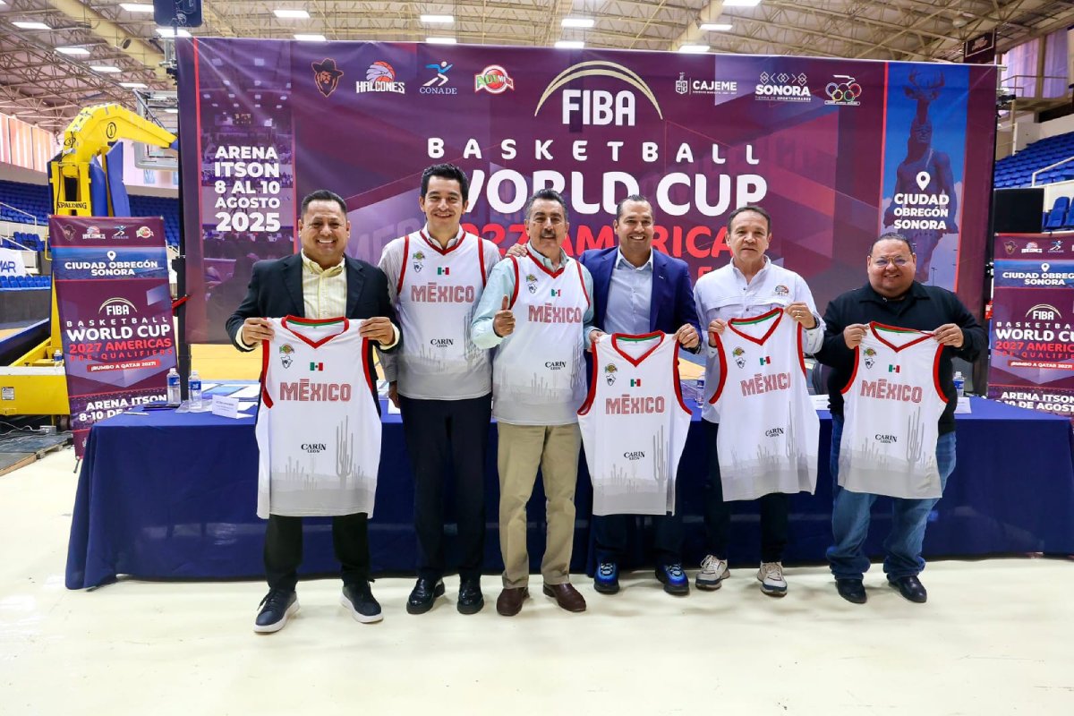 Sonora albergará el Clasificatorio FIBA rumbo al Mundial de Qatar 2027 ...
