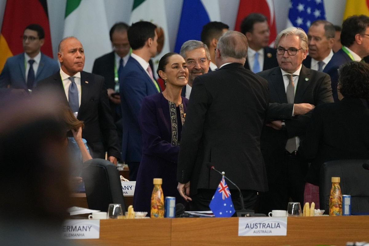 En el G20, Claudia Sheinbaum llama a sembrar vida, en lugar de guerras; esta es su propuesta ...