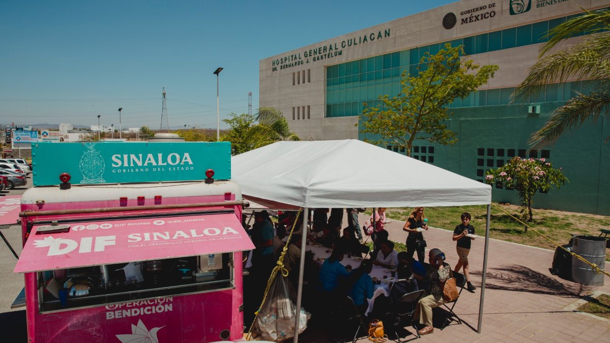 DIF Sinaloa proporciona alimento caliente en el nuevo Hospital General ...