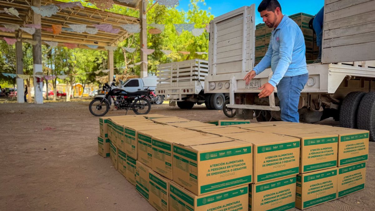 DIF El Fuerte entrega apoyos alimentarios a 233 familias indígenas en ...