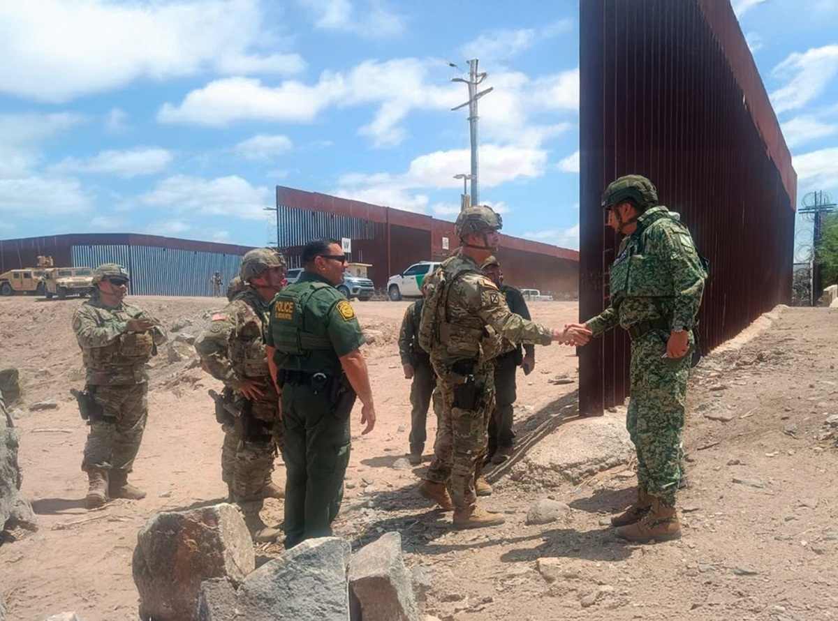 ¡En sus respectivos territorios fronterizos! Ejército Mexicano hace ...