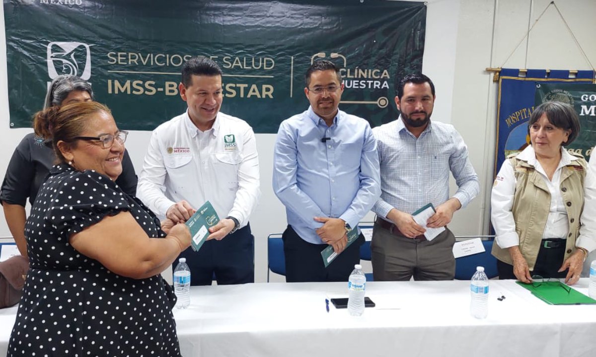 Realizan la entrega de las tarjetas del IMSS-Bienestar en el norte de ...