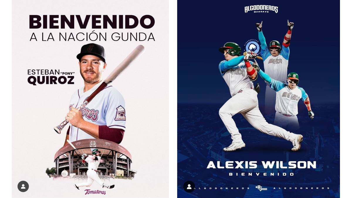 Alexis Wilson y Esteban Quiroz cambiaran de equipo para temporada 2024 ...