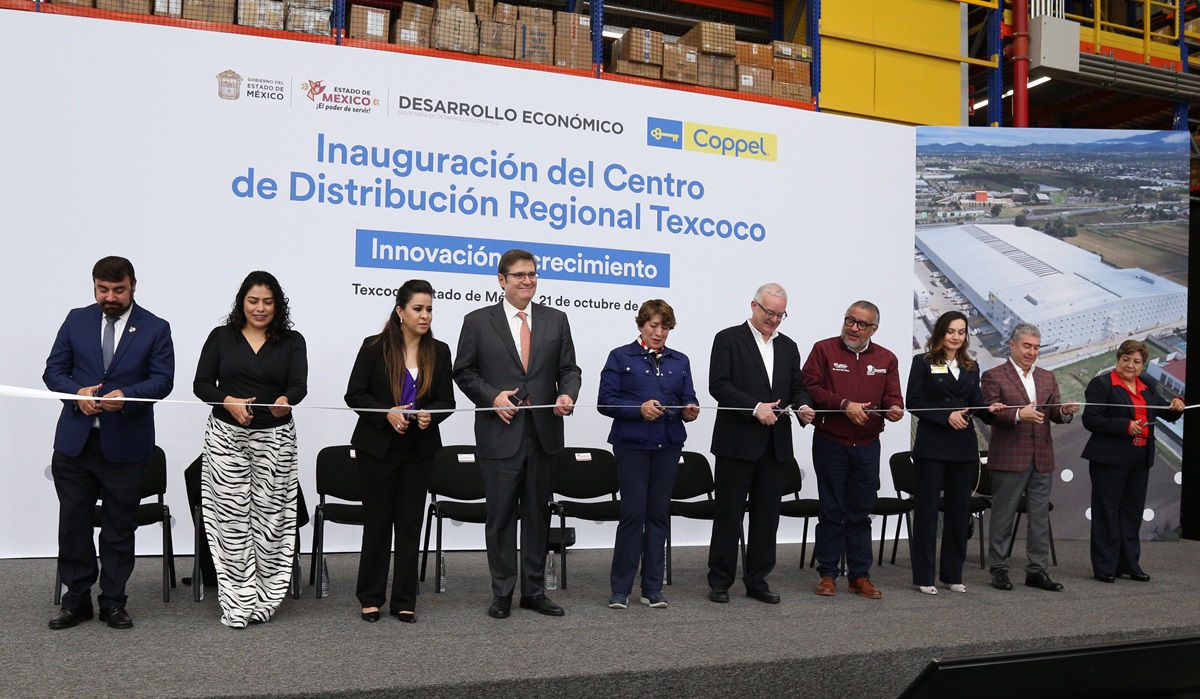 Coppel inaugura en Texcoco su mayor Centro de Distribución con una ...