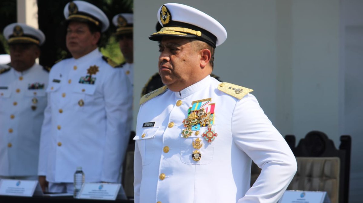 Llega vicealmirante José Daniel Reséndiz Sandoval a dirigir la Octava Región Naval en Mazatlán ...