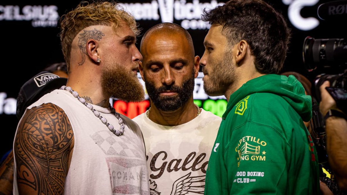 ¡Todo listo! Chávez Jr. y Jake Paul vencen la báscula previo a su pelea en Anaheim | Los ...