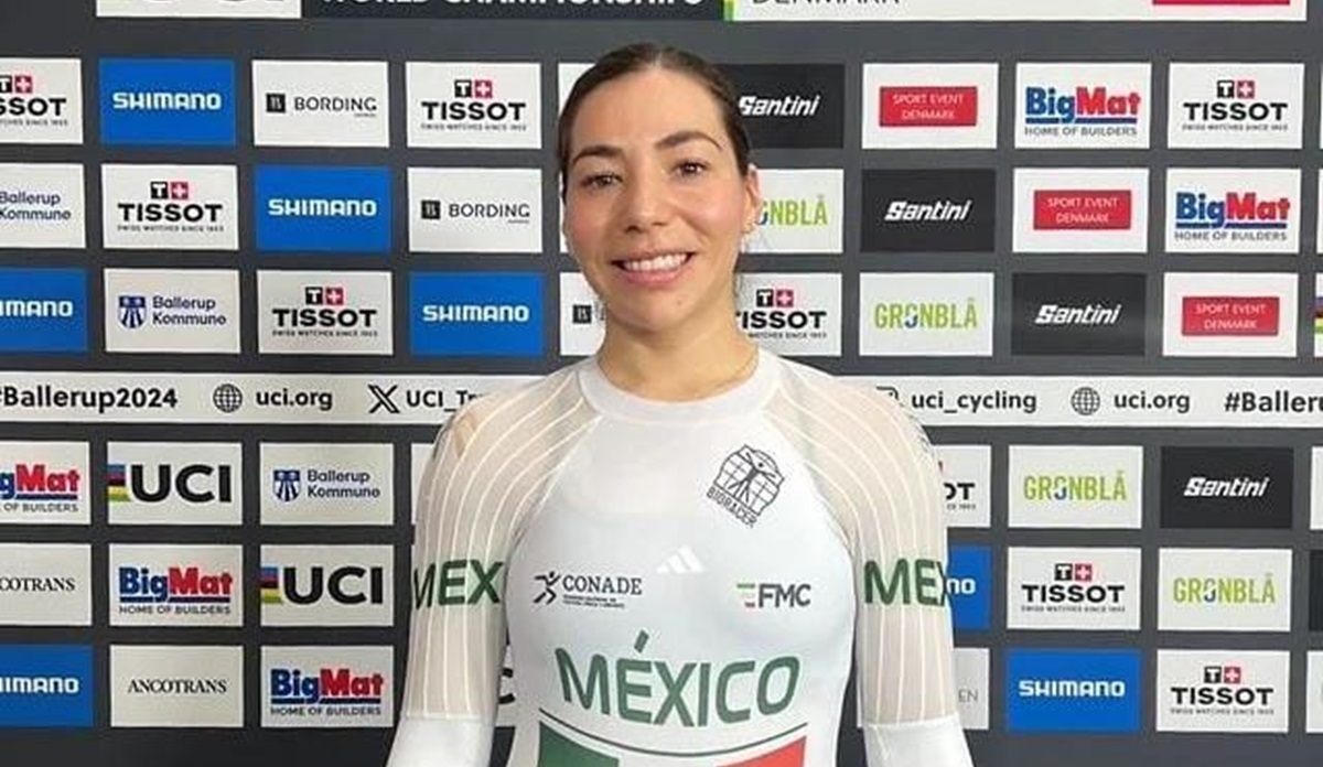 Daniela Gaxiola es top 14 en inicio de la Liga de Campeones de ciclismo de pista en Francia ...