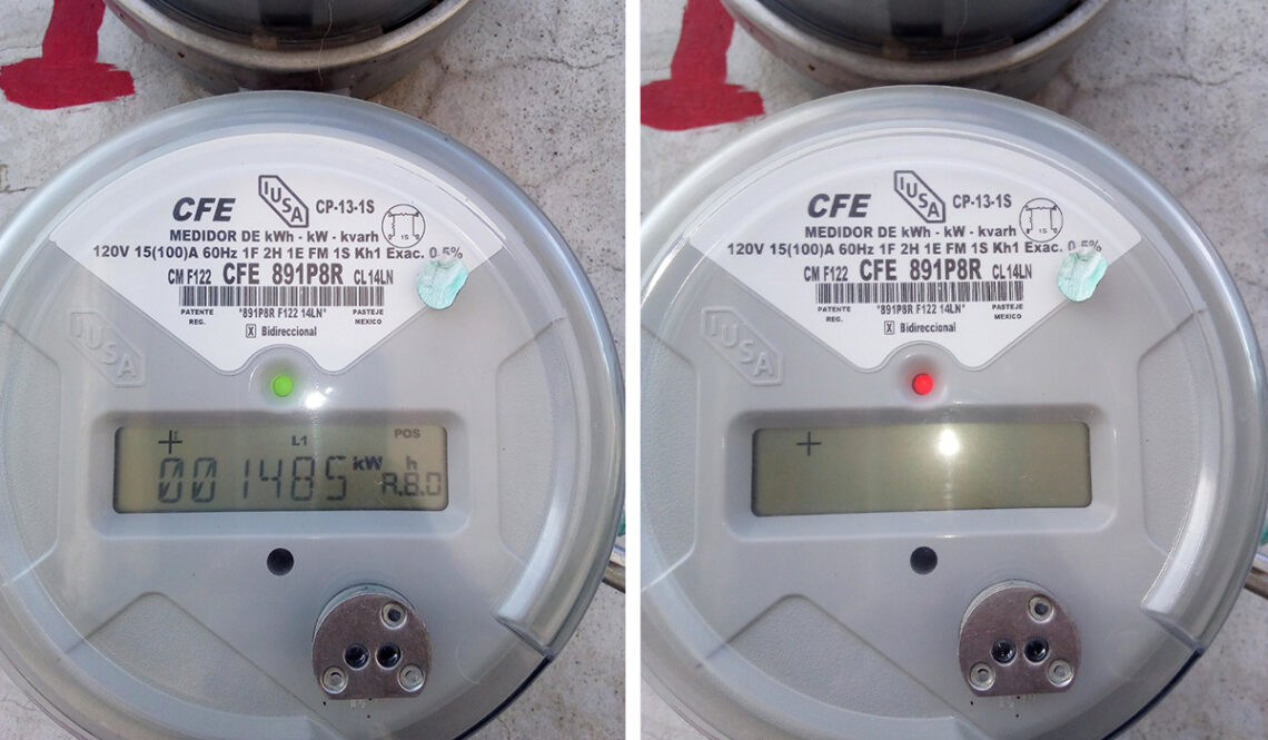 ¿Qué significa cada color en la luz de tu medidor de la CFE?