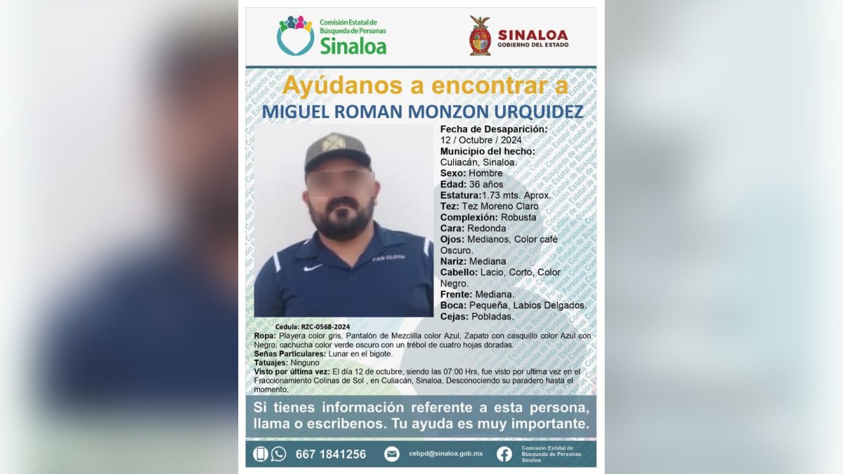 Miguel Román: la segunda víctima identificada en fosas clandestinas de ...