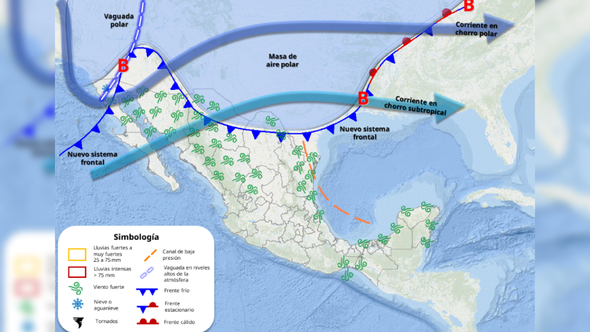 ¡Llega el frente No 25! Lloviznas en Sinaloa se estarían prolongando ...