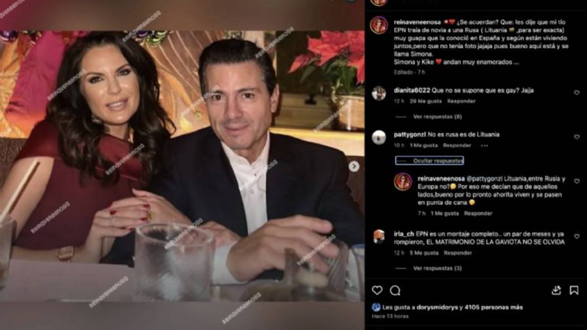 Enrique Peña Nieto y su nueva novia Simona: revelan fotos juntos | Los ...