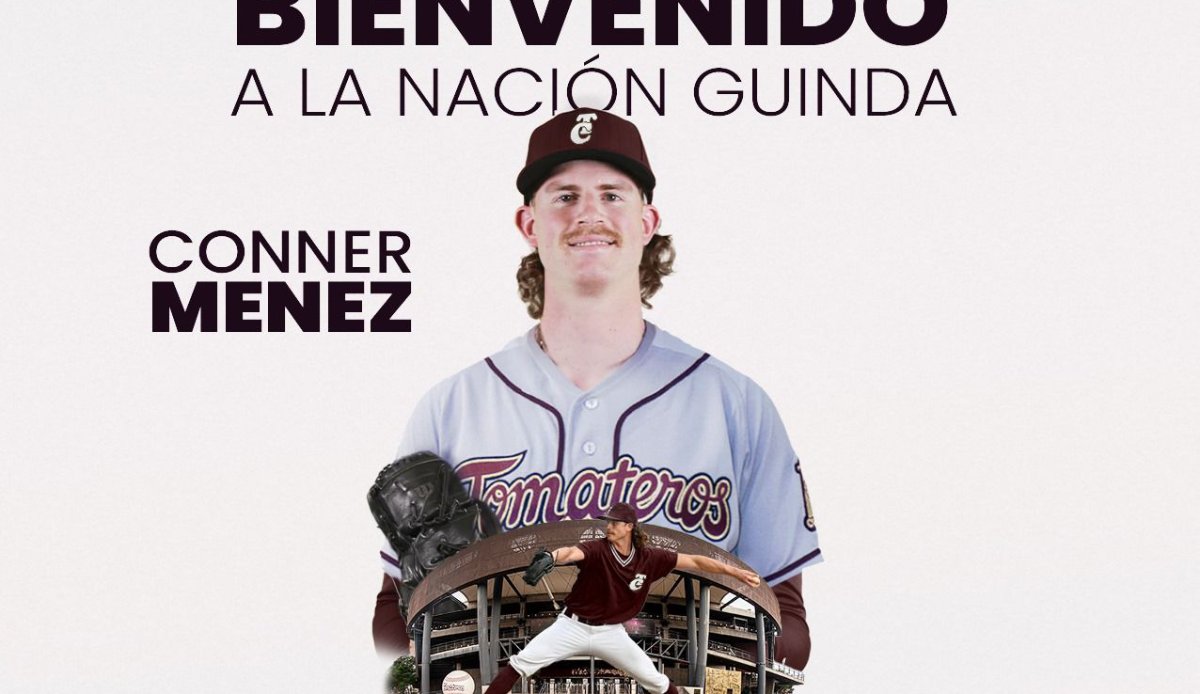 Los Tomateros de Culiacán anuncian al pitcher Conner Menez como ...