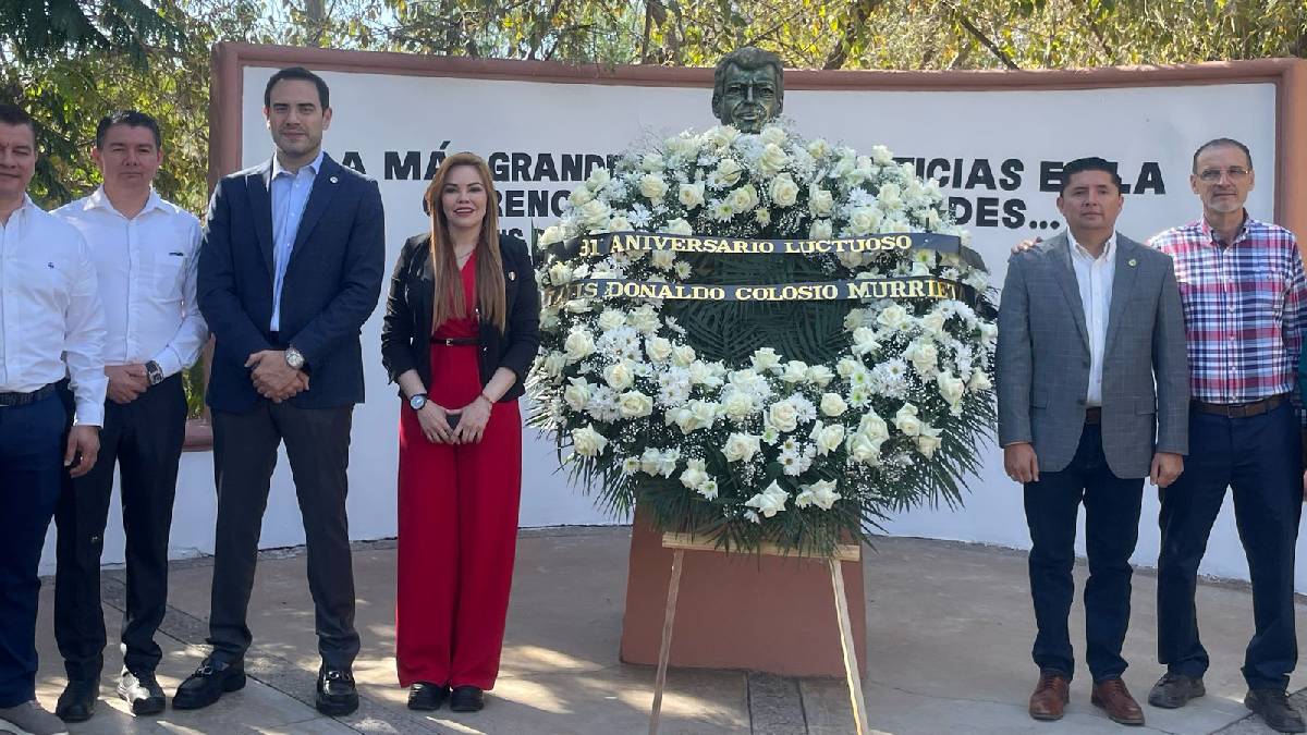 PRI en Sinaloa honra a Luis Donaldo Colosio en su 31 aniversario ...