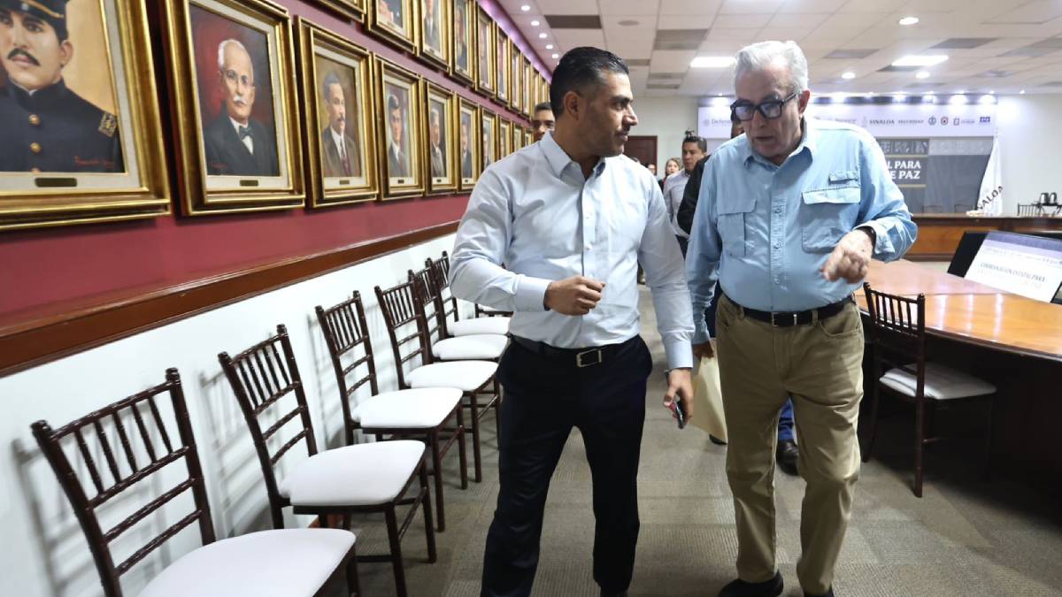 Rocha y García Harfuch presiden reunión de Gabinete de Seguridad en ...