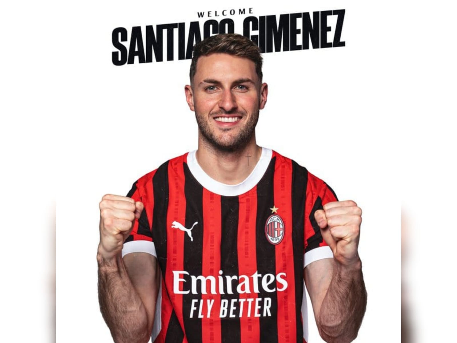 ¡Oficial! Santiago Giménez es nuevo jugador del AC Milan | Los ...