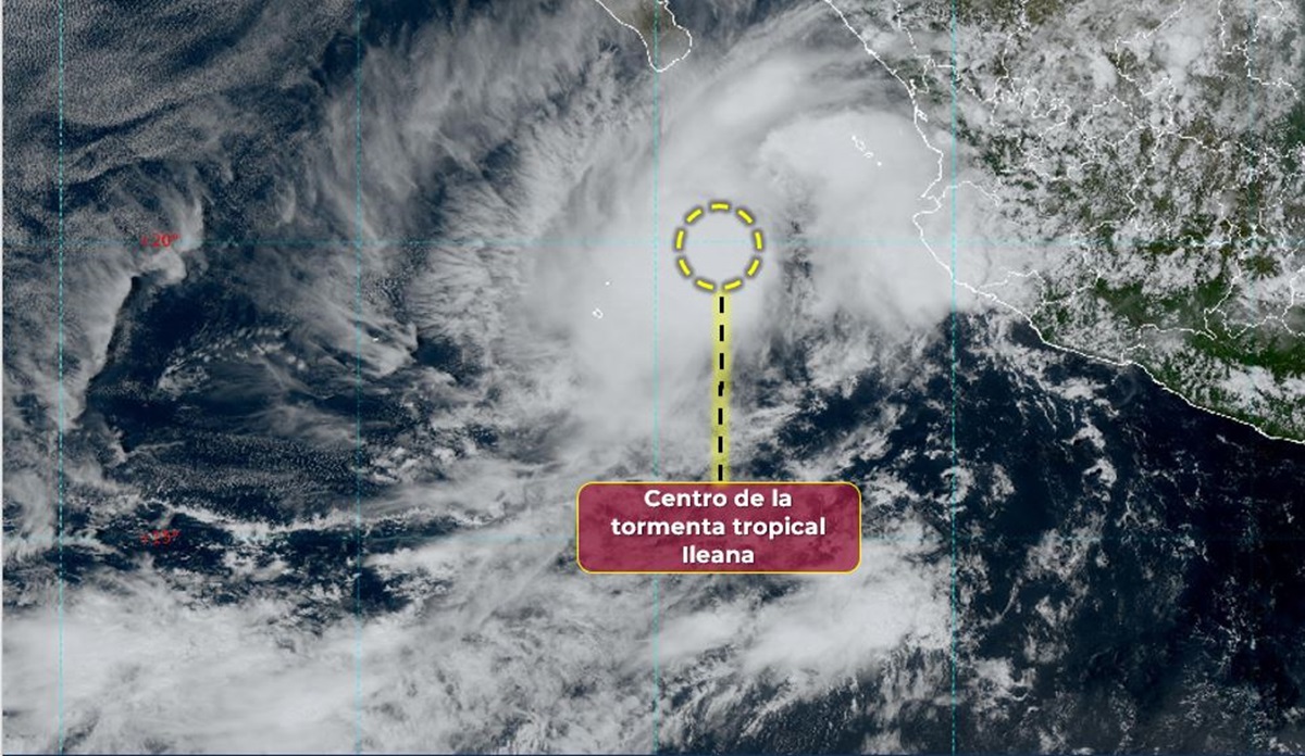 Se forma la tormenta tropical ‘Ileana’ en el Pacífico; provocaría trombas marinas en cinco ...