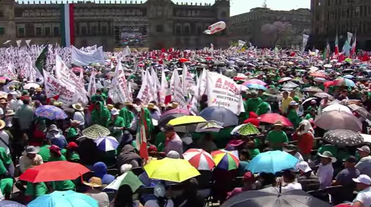 Sigue en vivo la Asamblea informativa con la presidenta Claudia ...