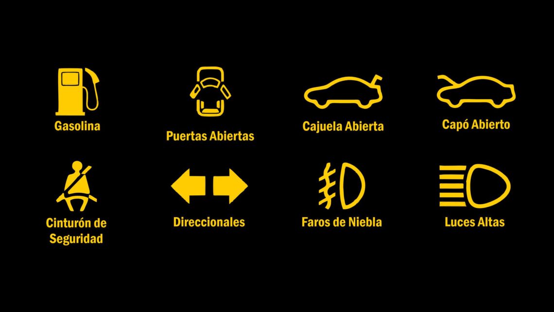 Aprende a identificar las alertas del tablero del carro