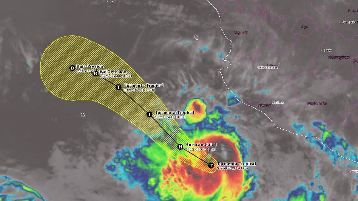 ¡Son dos! La tormenta tropical Cosme se une a Bárbara en el Pacífico y mantienen en alerta a ...