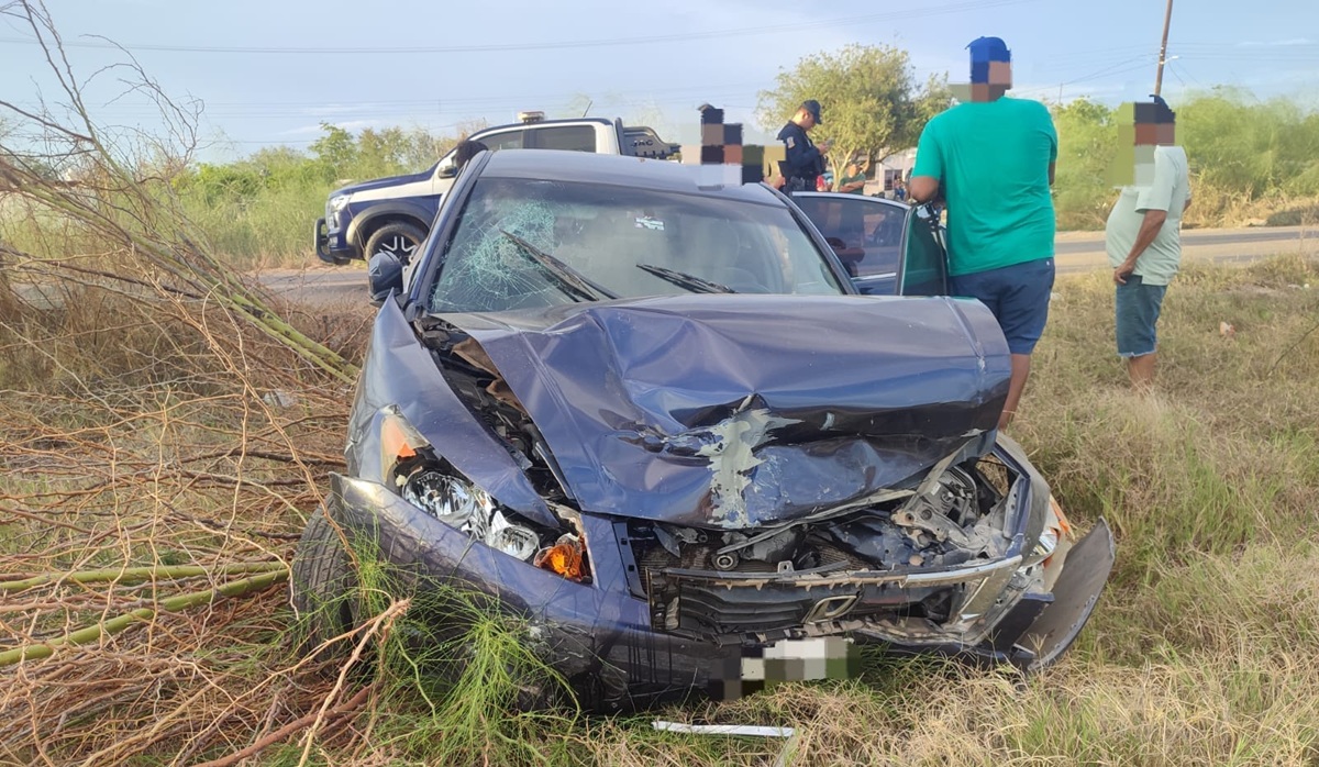 Tres lesionados deja choque en carretera estatal de Guasave | Los Noticieristas