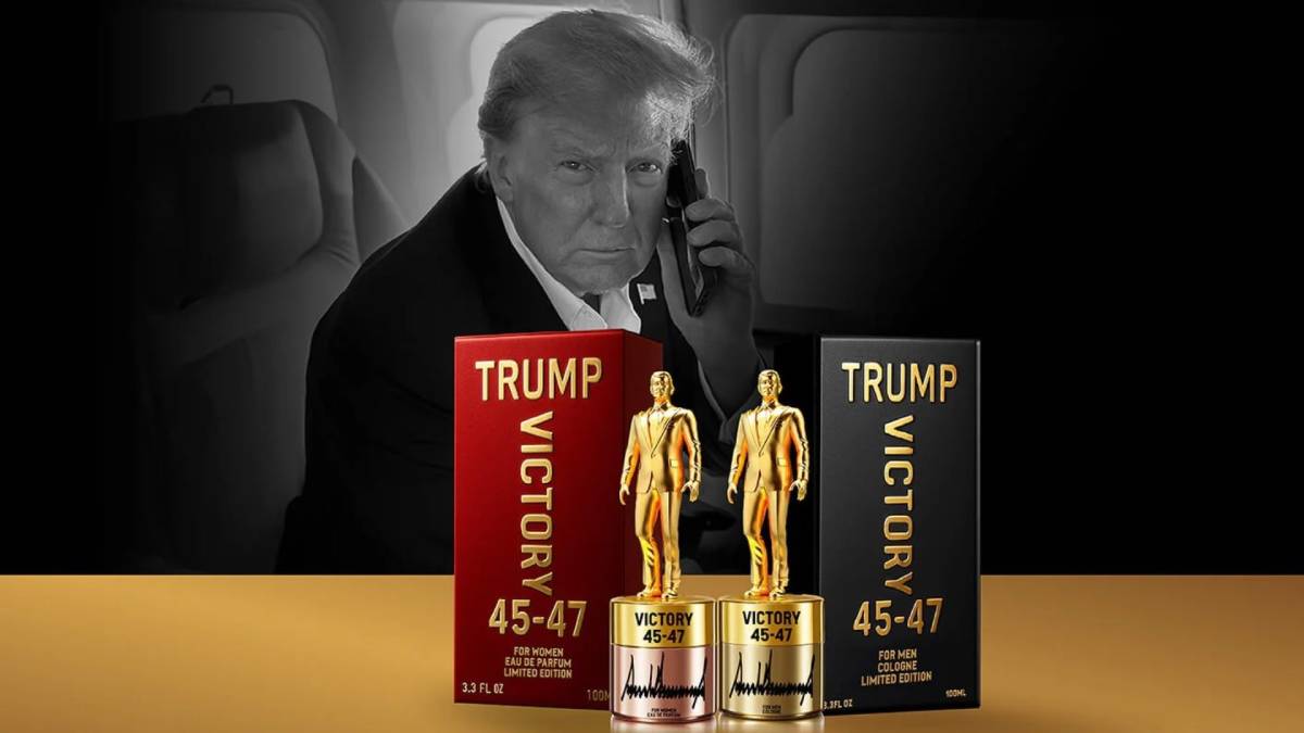 Trump lanza fragancias “Victory 45-47” inspiradas en su victoria ...