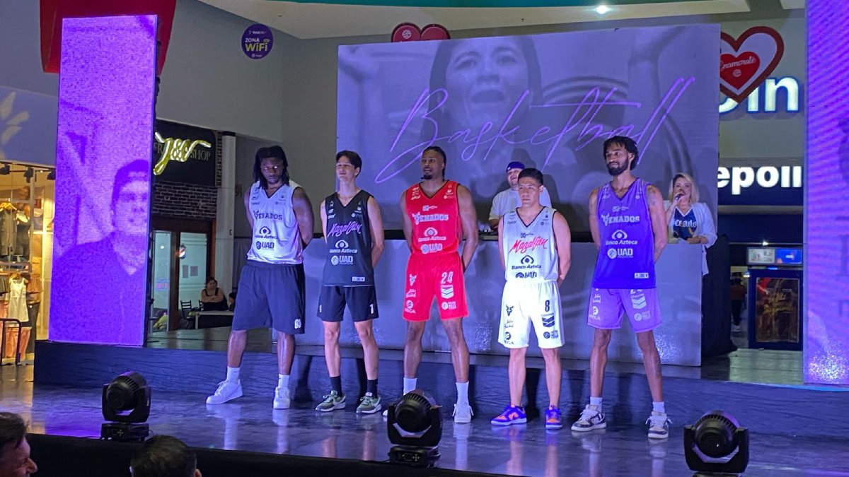 Venados Mazatlán Basketball estrena su nuevo jersey de temporada | Los ...
