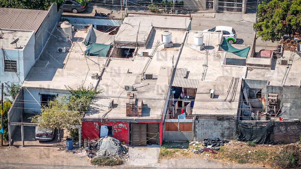 En una vivienda modesta se escondía “La Perris” en Navolato; así quedó ...